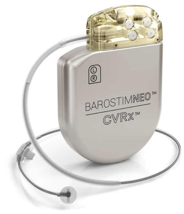 CVRx announces new CPT Category I codes for Barostim baroreflex activation therapy